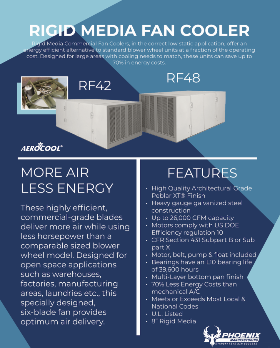 RF UNIT EVAPORATIVE COOLERS PRODUCT SPOTLIGHT - Nevada Cooler Pad
